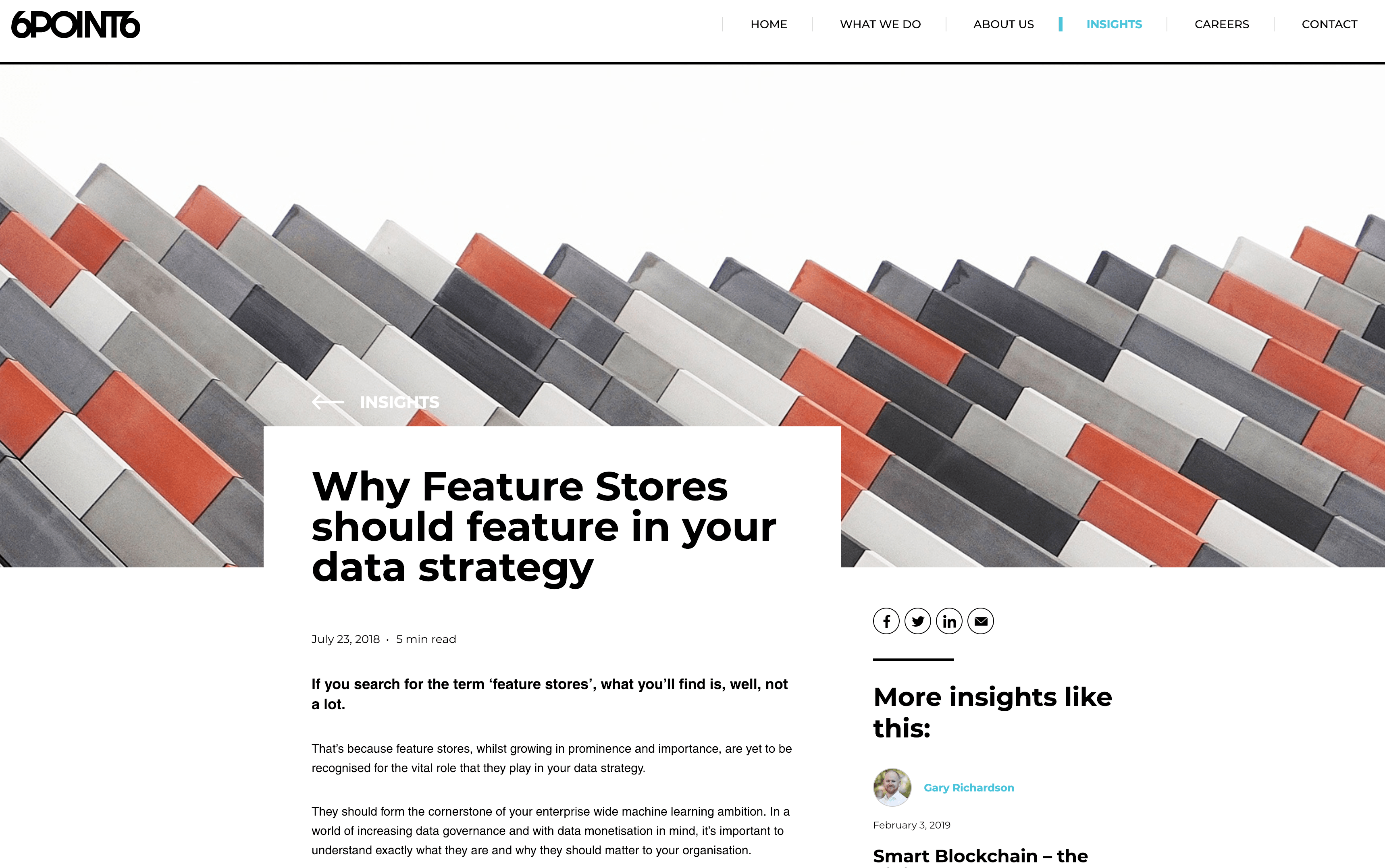 Why Feature Stores should feature in your data strategy - 6point6