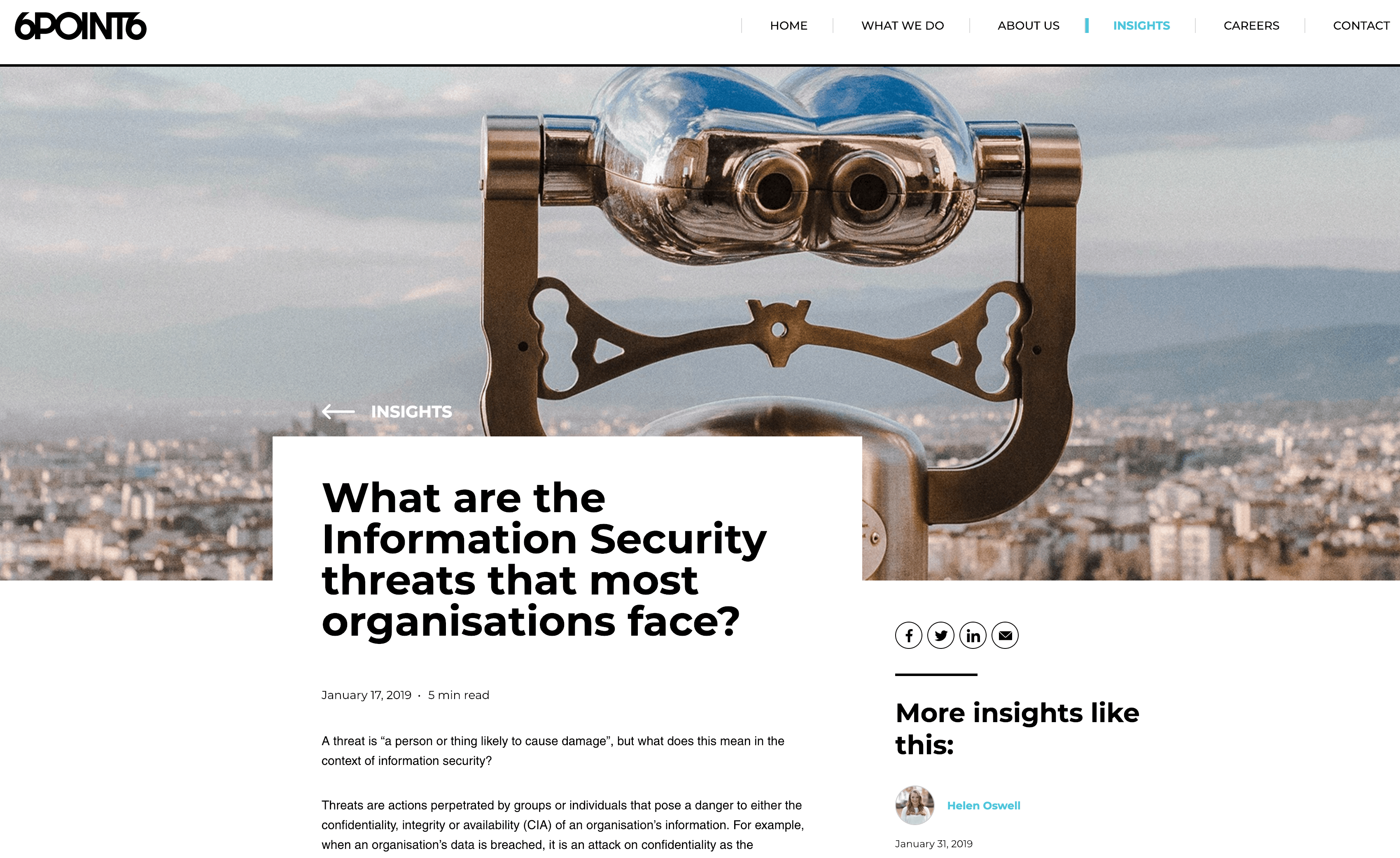What are the Information Security threats that most organisations face ...